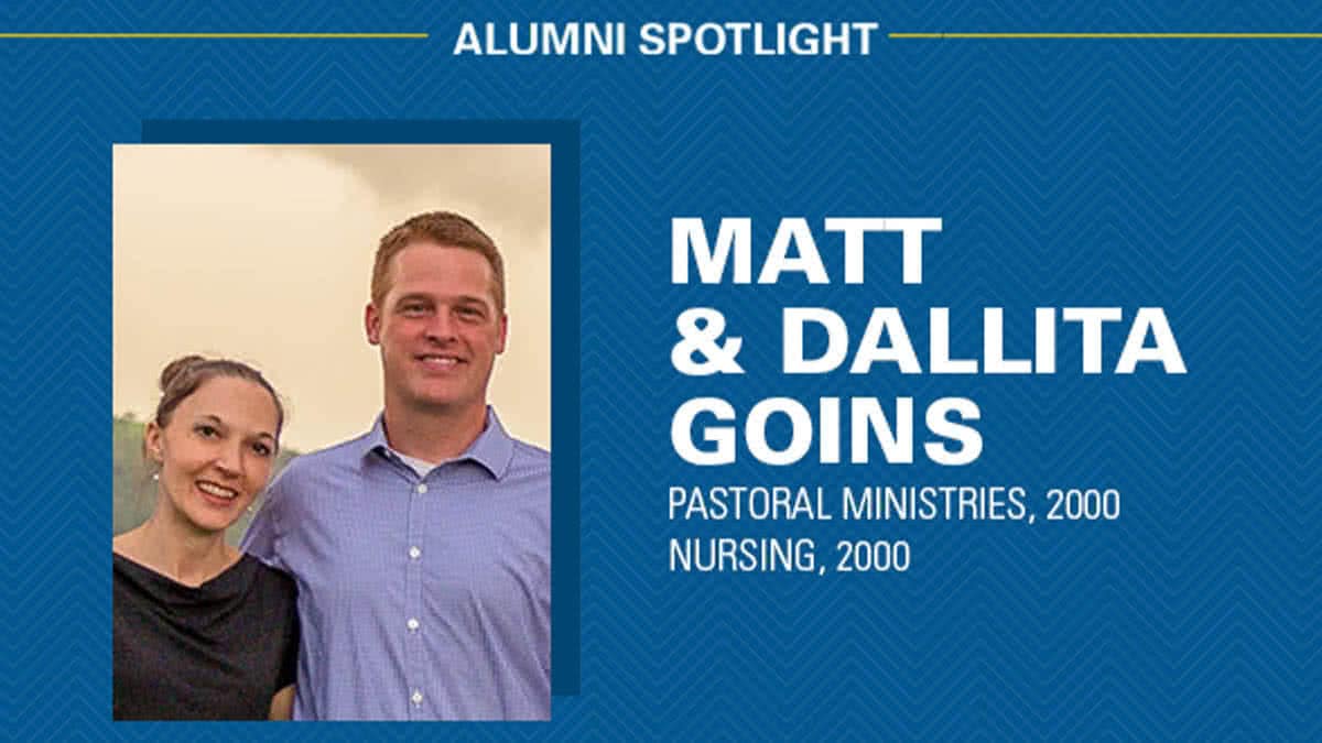 Matt and Dallita Goins: God Works Through It All • Pensacola Christian ...