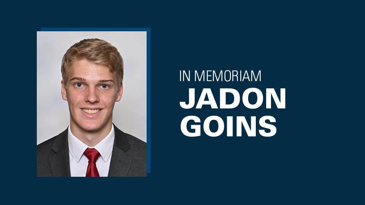 In Memoriam Jadon Goins • Pensacola Christian College News