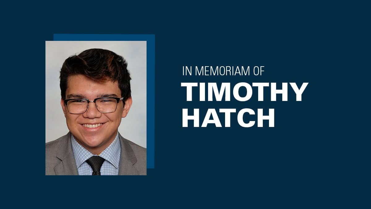 In Memoriam Timothy Hatch • Pensacola Christian College News