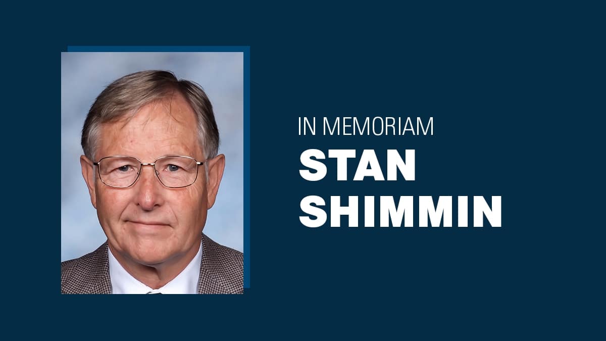 In Memoriam Stan Shimmin • Pensacola Christian College News