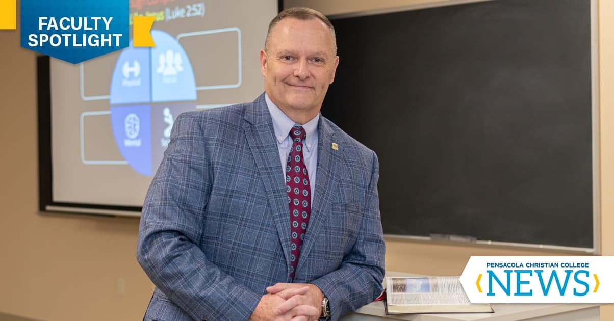 Dr. Richard Anderson: Teaching Right Living • Pensacola Christian ...