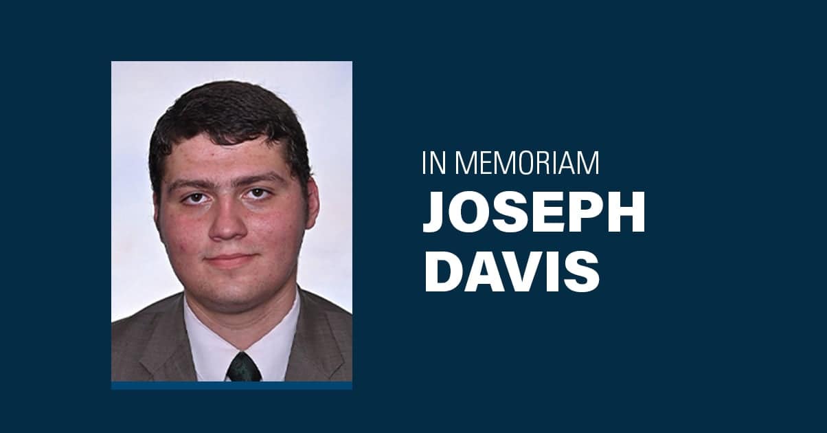 In Memoriam Joseph Davis • Pensacola Christian College News