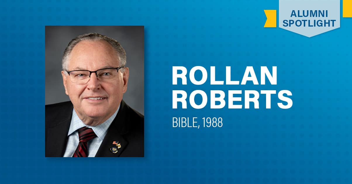 Rollan Roberts: A Pastor in the State Senate • Pensacola Christian ...