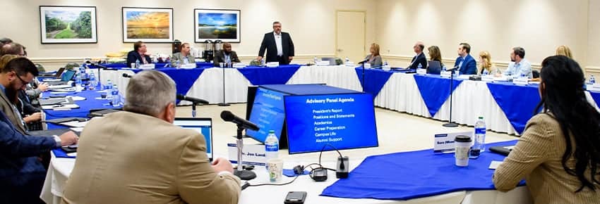 Behind the Scenes: PCC Advisory Panels • Pensacola Christian College News