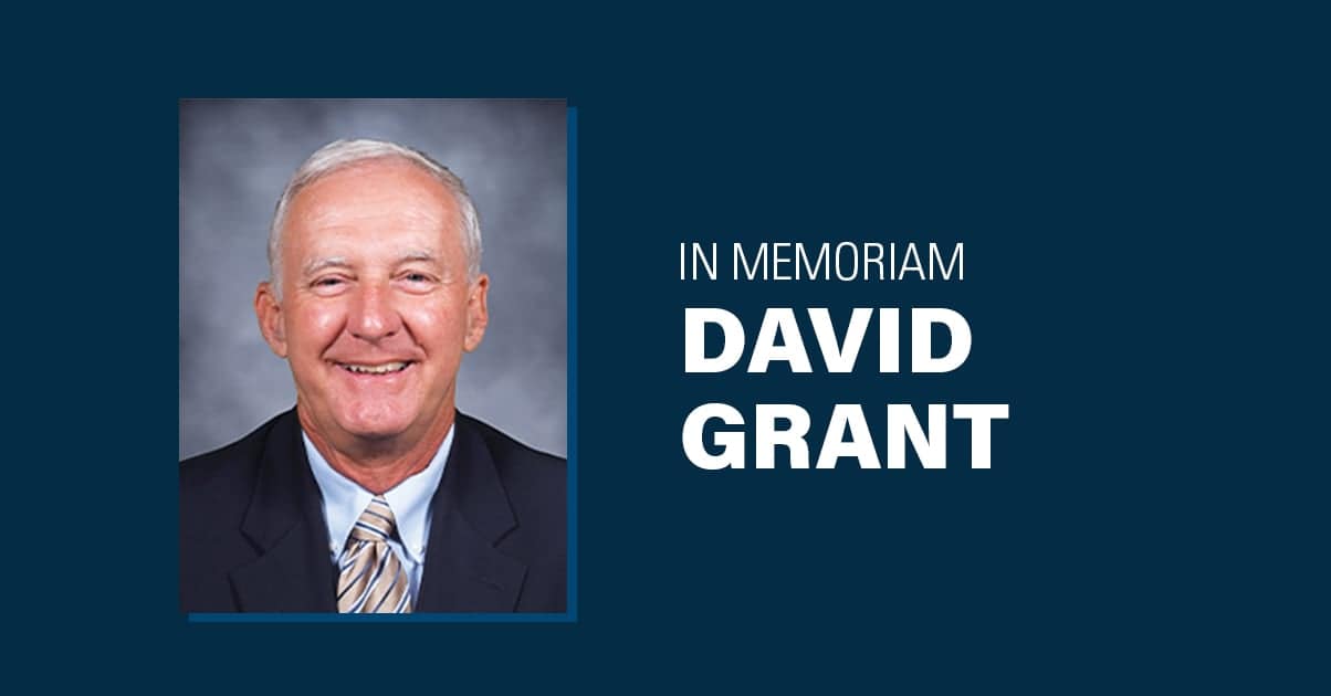 In Memoriam David Grant • Pensacola Christian College News